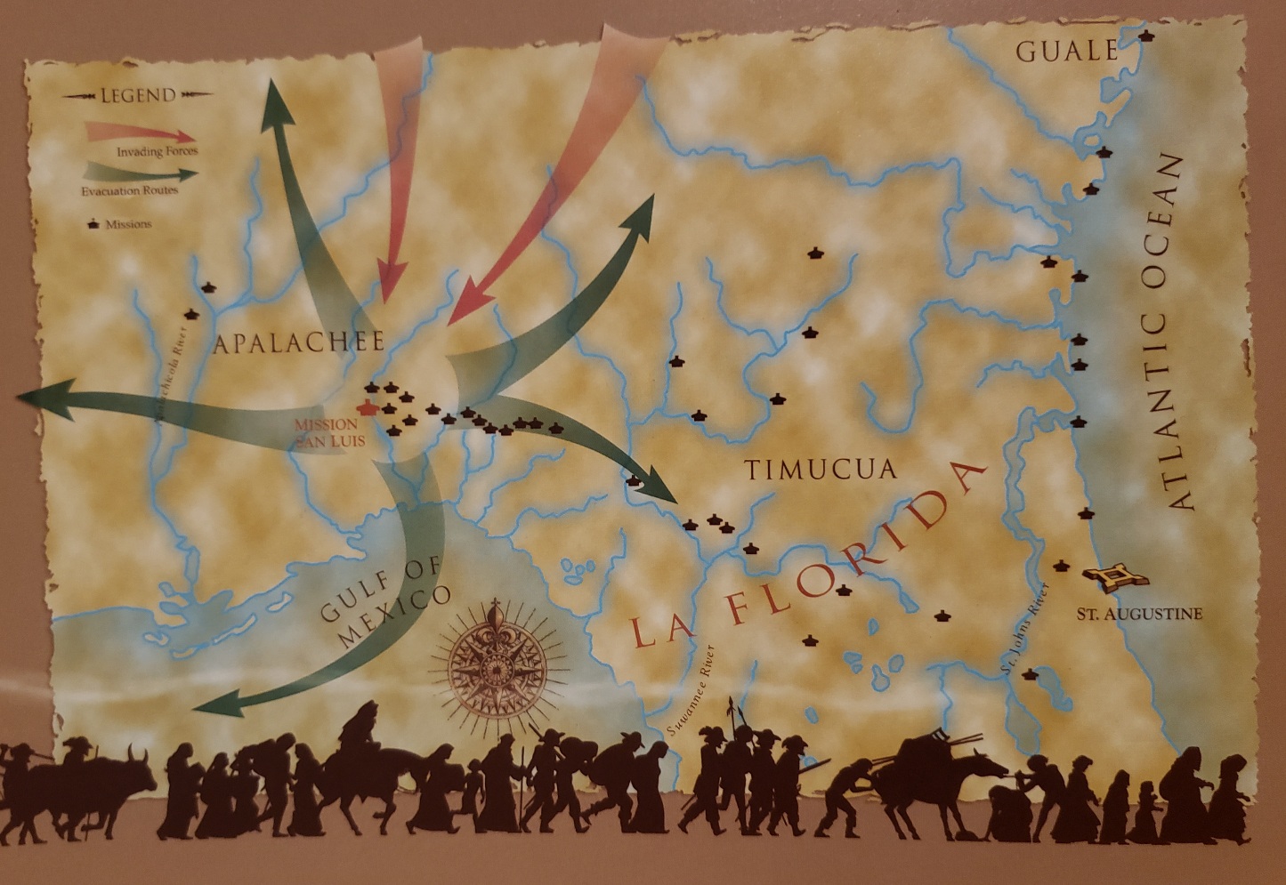 Apalachee History of Florida ‣ Apalachee Indians of Anhaica